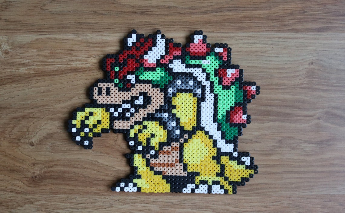 Mario and Luigi Characters Perler Beads Hama Beads Strijkkralen - Etsy