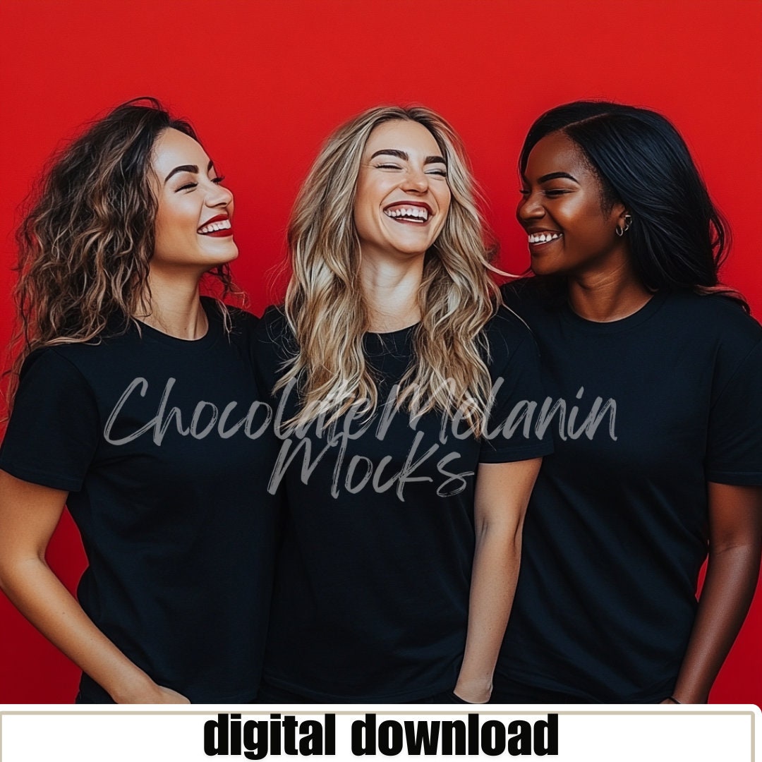 Group Mockup, Best Friends Group Mockup, Bella Canvas Shirt Mockup ...
