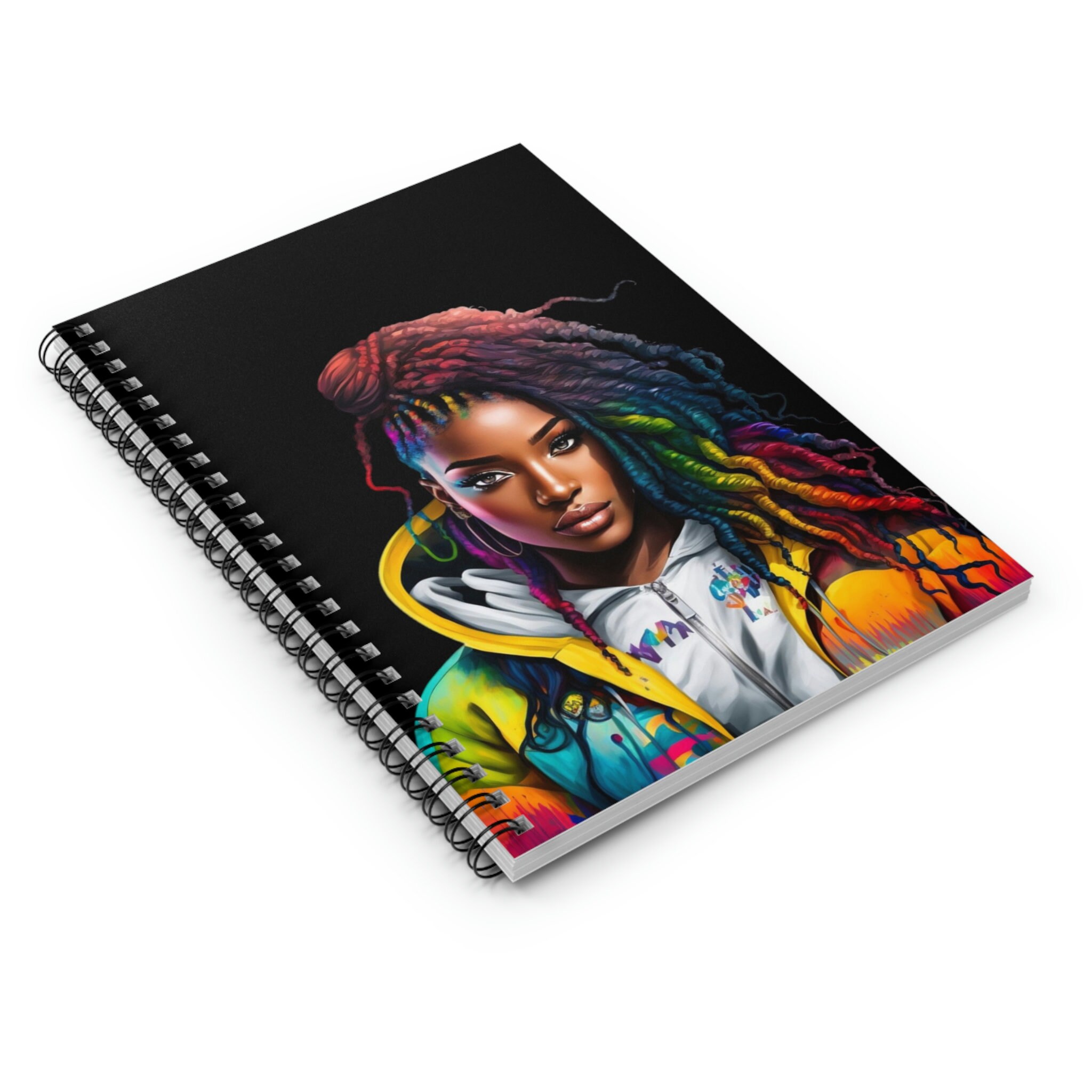 Beautiful Dread Loc Notebook, Black Girl Magic Journal, Dread Princess ...