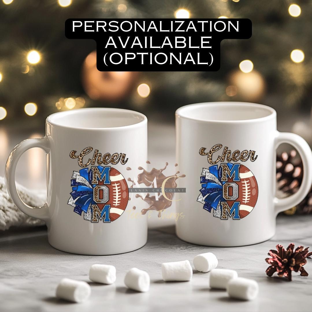 Personalized Sports Mom Mug, Football Mom Gift Football Mom Mug ...