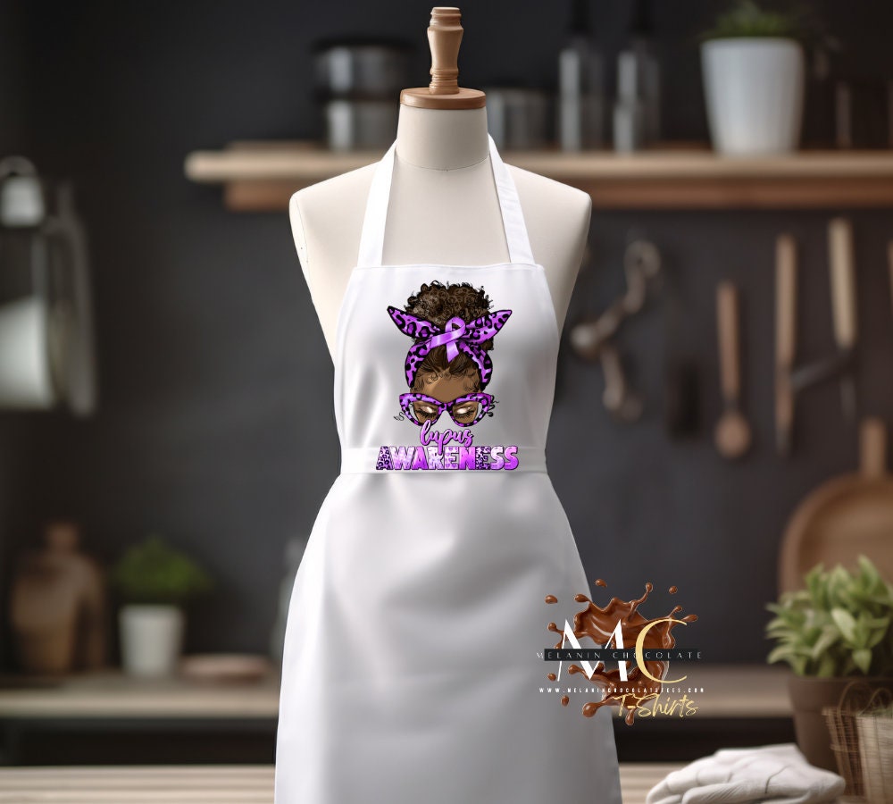 Aprons for Women, Lupus Warrior, Lupus Awareness, Mothers Day Gift ...