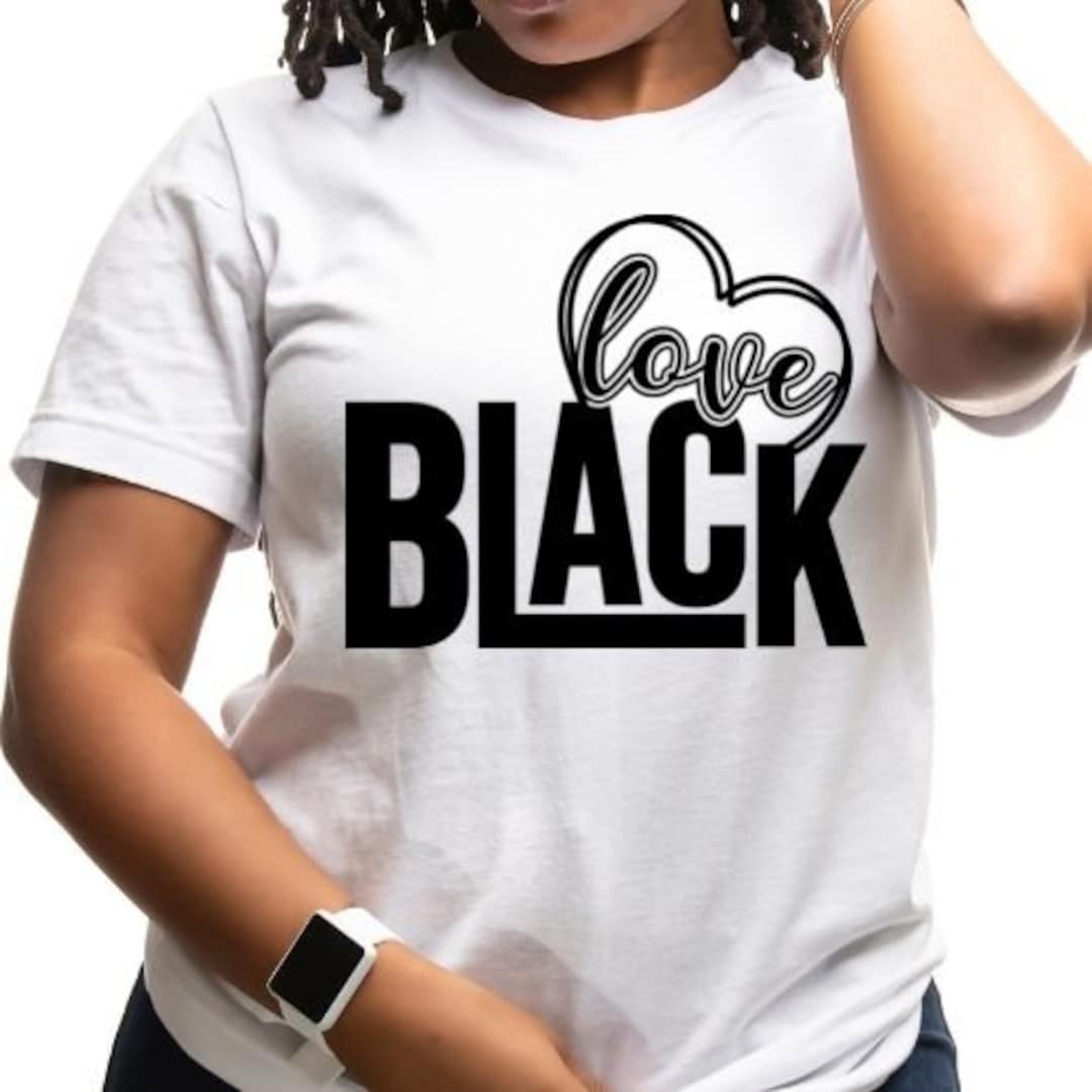 Black Love Shirt Black Couple Shirt I Love Being Black Shirt Black ...