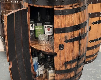 Half Barrel Bar - Etsy