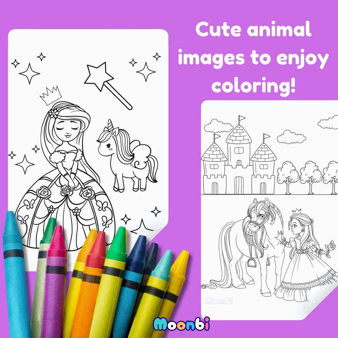 20+ Pretty Princess Coloring Pages | Printable Coloring Pages for Kids ...