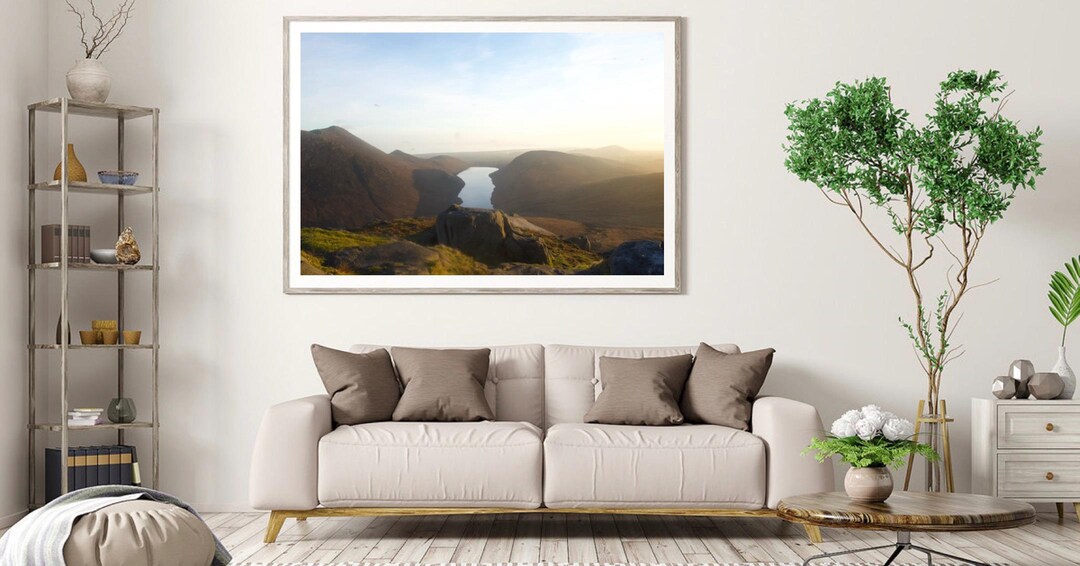 Slieve Doan HQ Print Stunning Landscape Irish Scenery Mourne Mountains ...