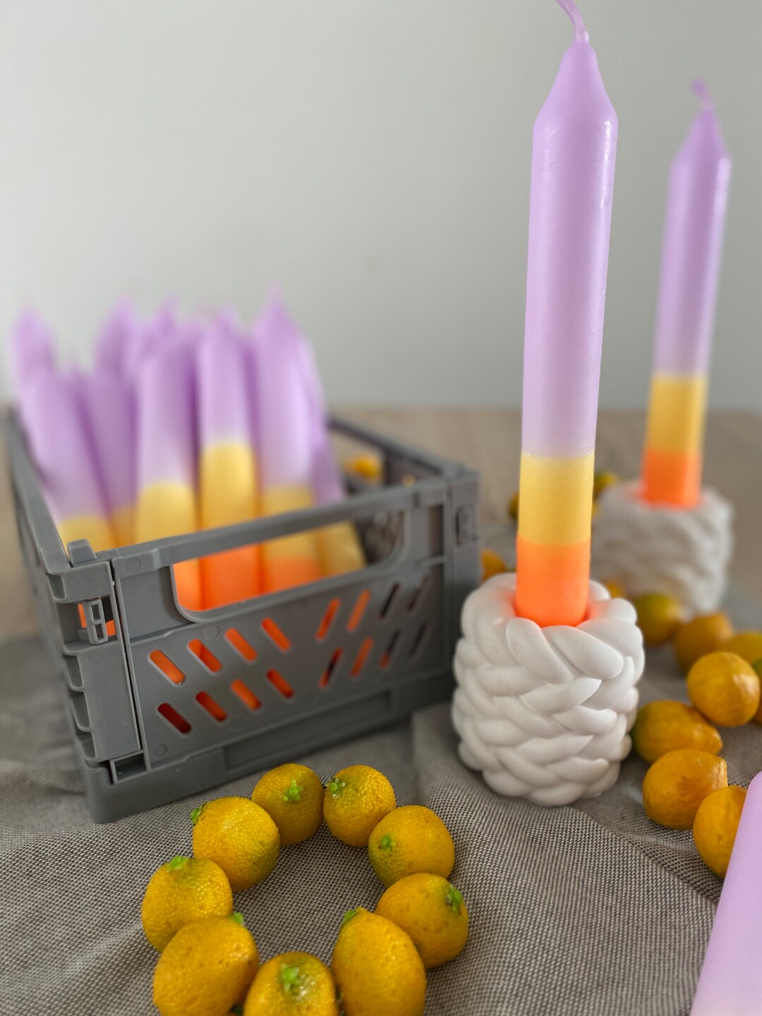 Cheaper at Www.tommywood.de Braided Candle Holder Knitting Pattern ...