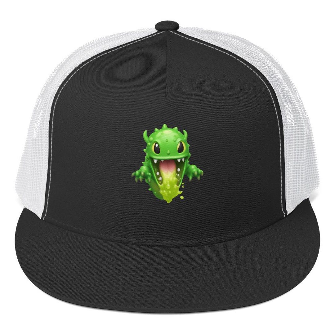 Slime Kaiju Trucker Cap, High-profile Snapback Hat, Five-panel Design ...