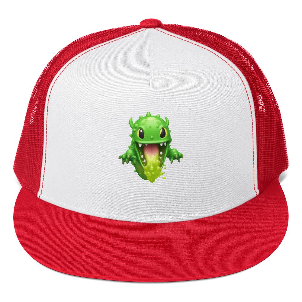 Slime Kaiju Trucker Cap, High-profile Snapback Hat, Five-panel Design ...