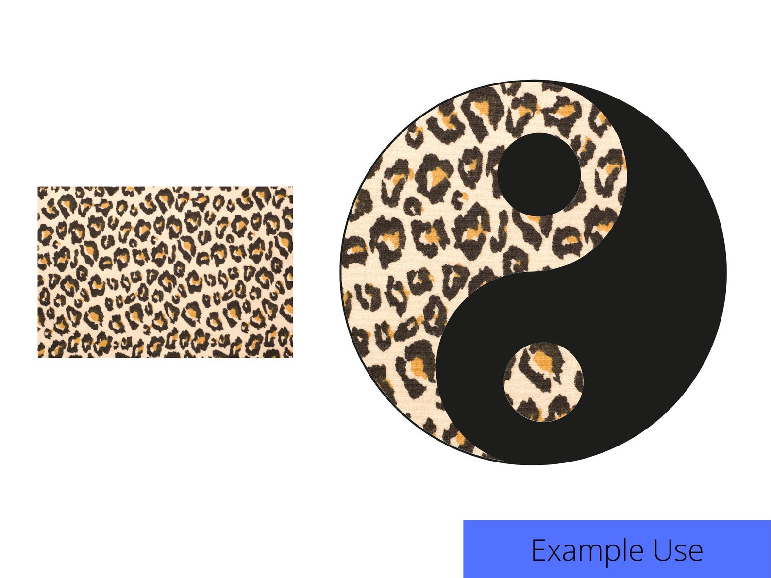 Custom Clipart Yin Yang , Drag and Drop Photo Canva Template, Ying Yang ...