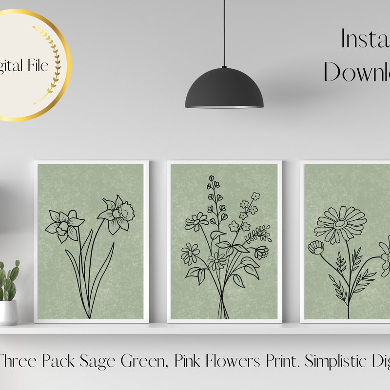 Simplistic Wall Art - Etsy