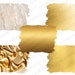 Gold Background Png Bundle, Textured Effect Background Sublimation File ...