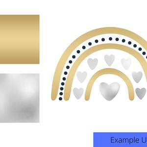 Drag and Drop Photo Canva Template, Boho Rainbow Canva Frame, Multiple ...