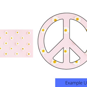Canva Frame Peace Sign, Canva Template, Create Your Own PNG Files ...