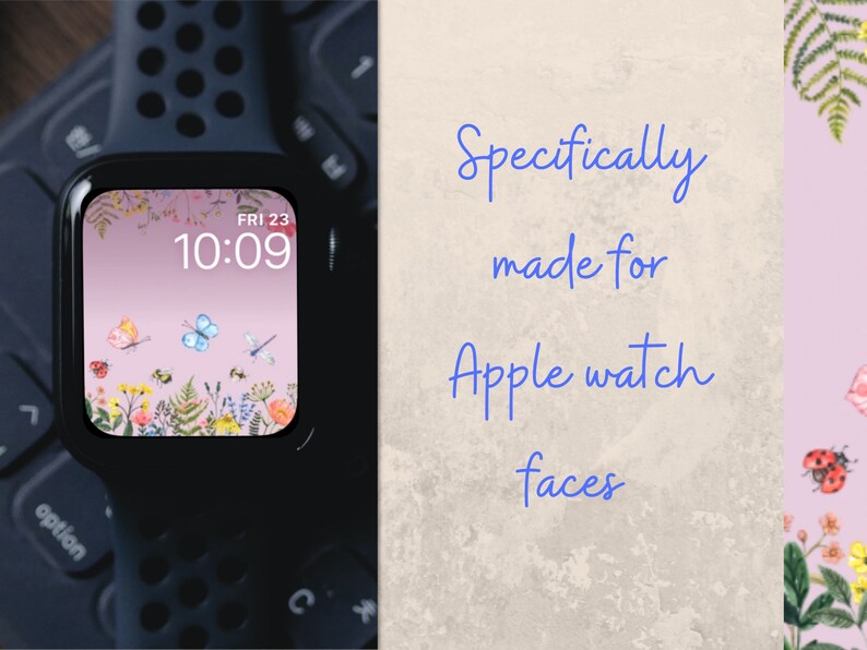 Apple Watch Wallpaper Spring Wallpaper Apple Watch Face Set - Etsy