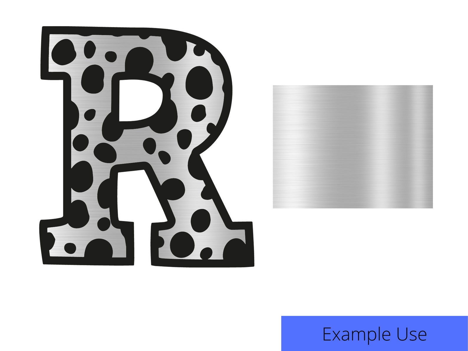 CANVA Frame Editable Letters, Alphaset Canva Frame Template, Spotty Dot ...