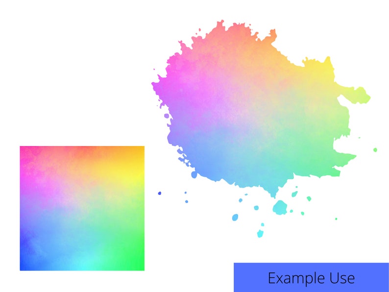 Paint Splash Canva Frame Drag and Drop Photo Canva Template - Etsy