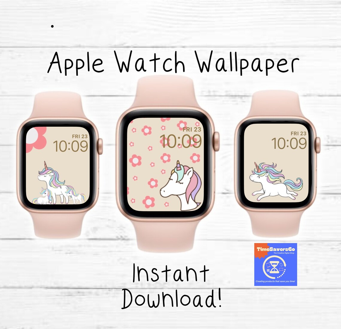 Apple Watch Wallpaper Unicorn Wallpaper Apple Watch Face | Etsy