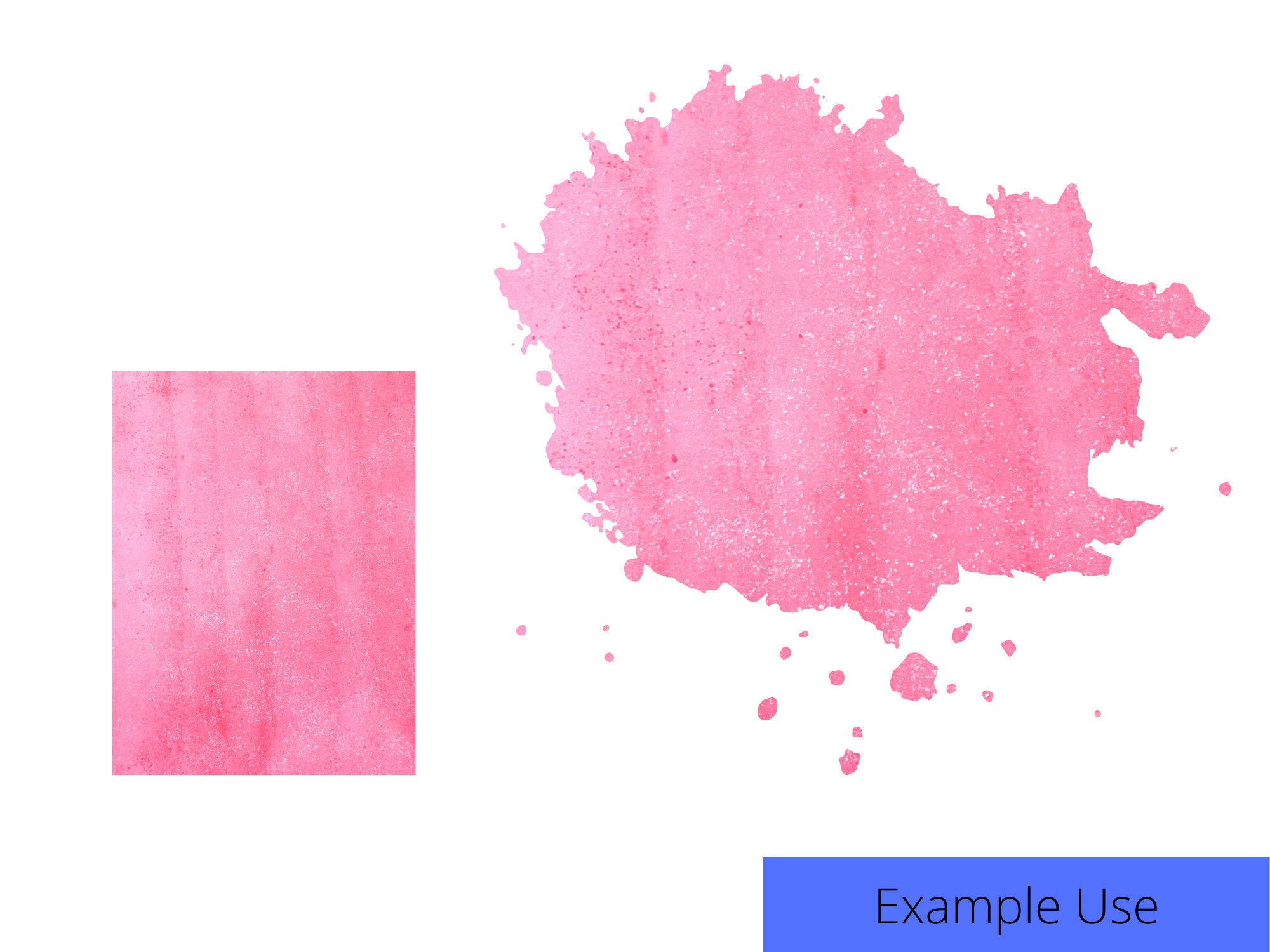 Paint Splash Canva Frame Drag and Drop Photo Canva Template - Etsy