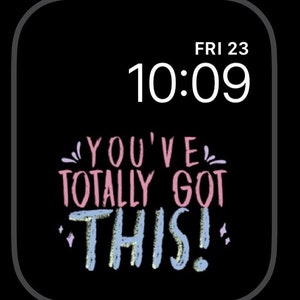 Apple Watch Wallpaper, Quote Wallpaper, Apple Watch Face, Set of Three ...