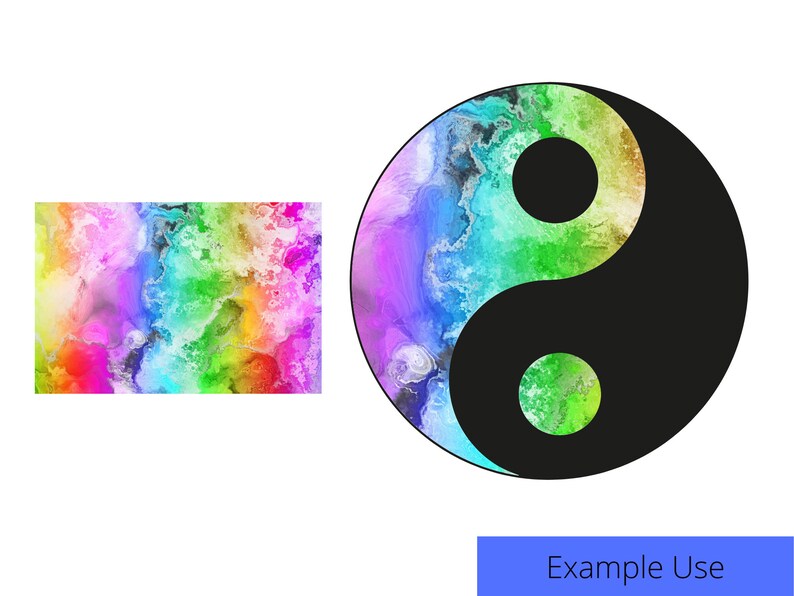 Custom Clipart Yin Yang , Drag and Drop Photo Canva Template, Ying Yang ...