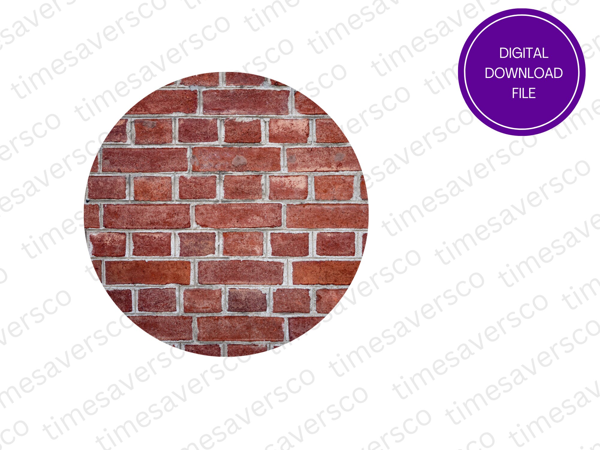 Brick Wall Coaster PNG, Background Sublimation File, Wall Keychain Png ...