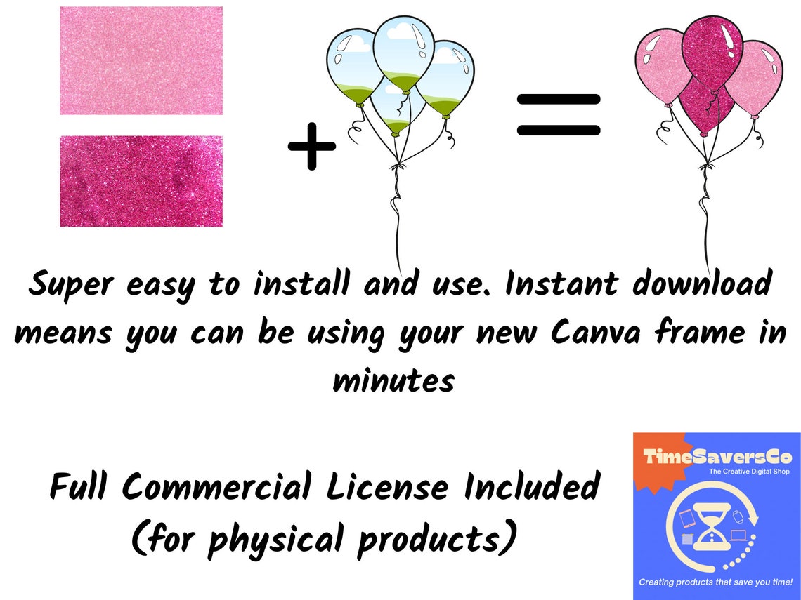 Balloon Custom Cliparts Fully Editable 2 Pack Birthday - Etsy