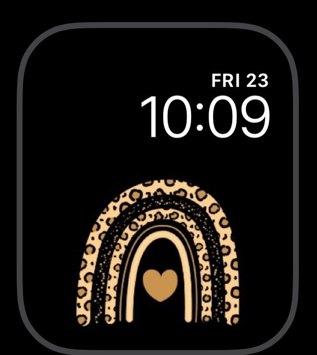 Apple Watch Wallpaper Leopard Wallpaper Apple Watch Face - Etsy