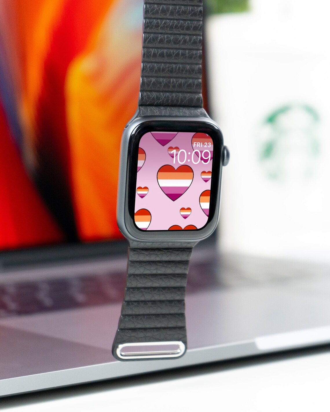 Lesbian Pride Apple Watch Wallpaper, Pride 2022 Accessories, Lesbian ...
