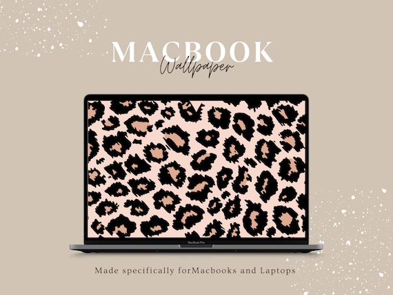 Apple Leopard Print Wallpaper
