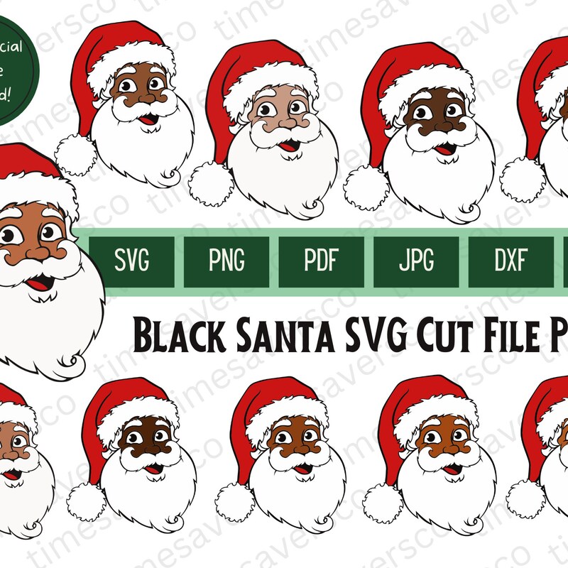 Santa Svg - Etsy
