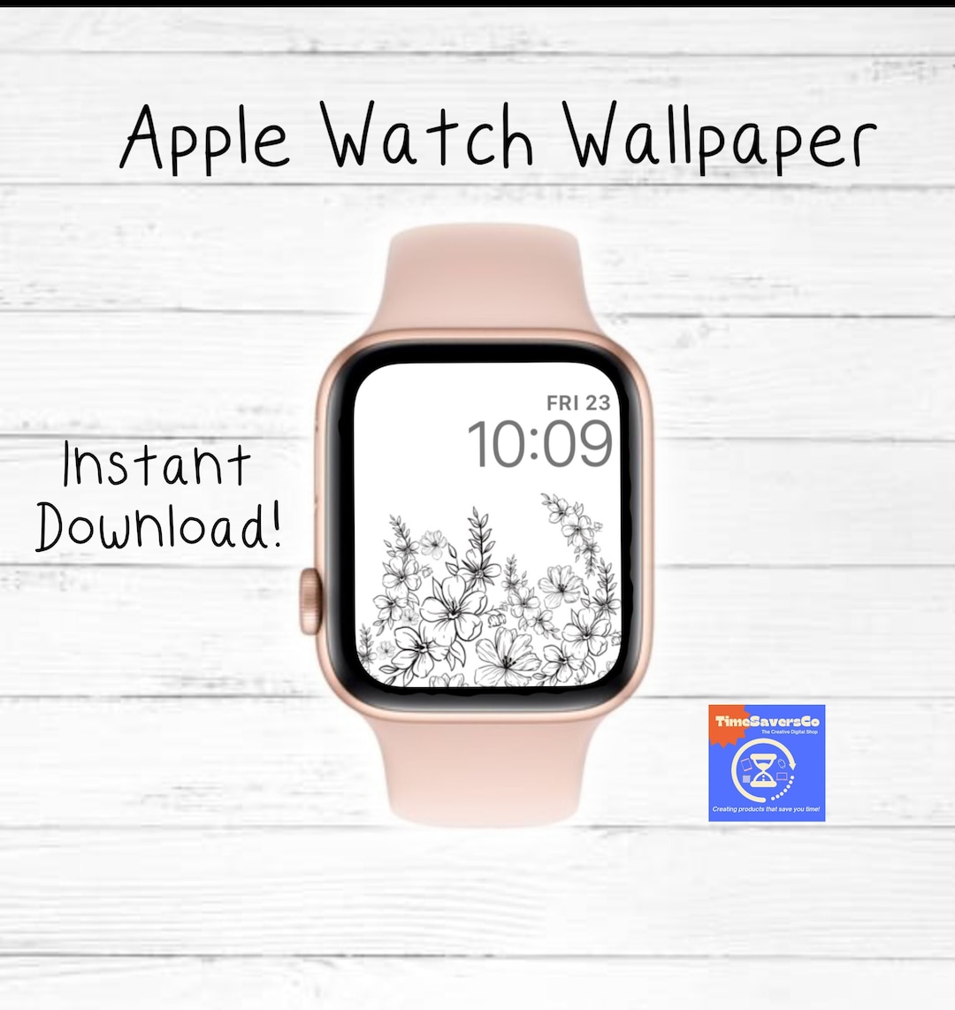 Apple Watch Wallpaper, Spring Flowers Watch Wallpaper, Apple Watch Face ...