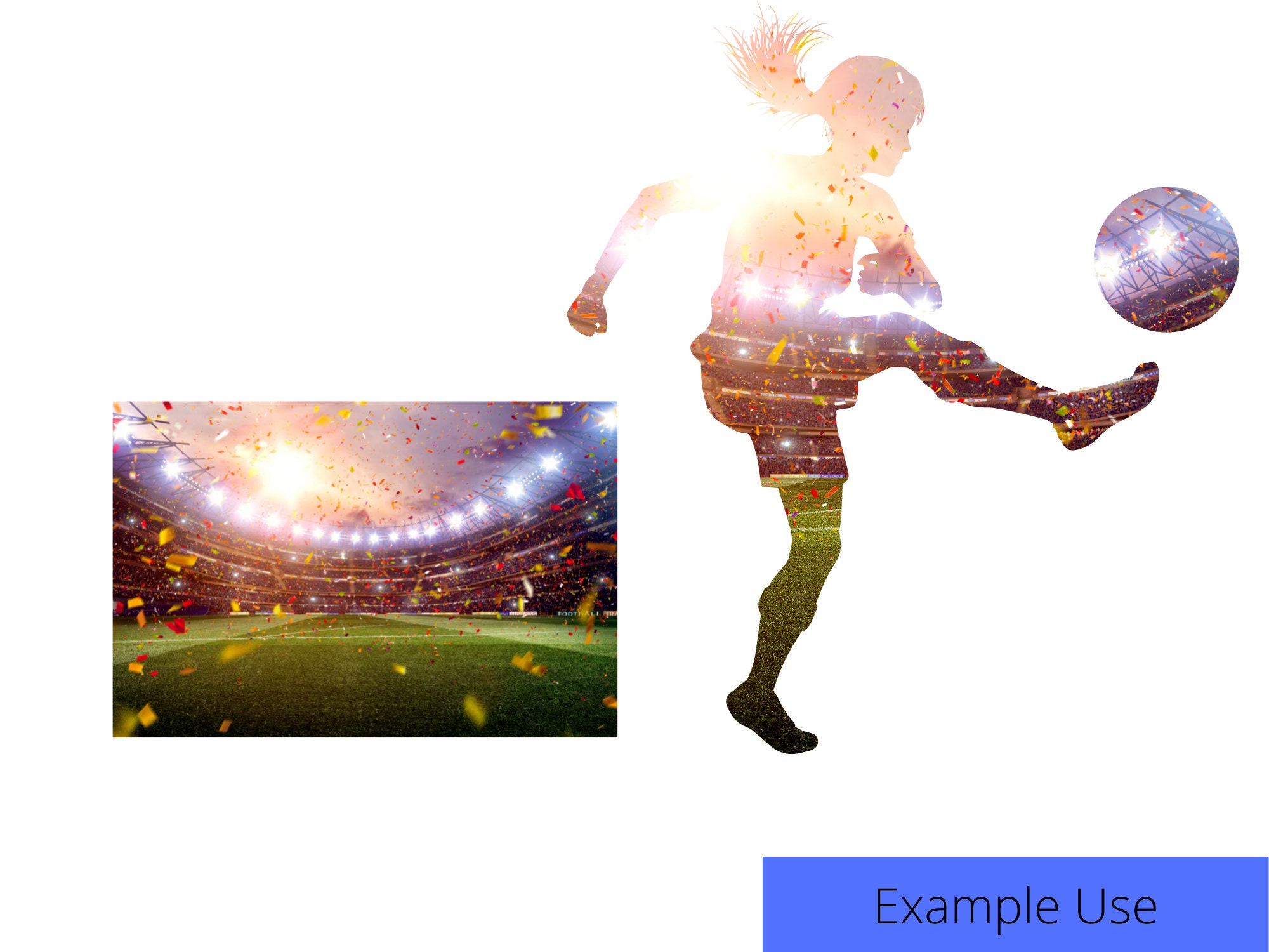 Soccer Canva Frame Bundle, Canva Frame Template, Create Your Own ...