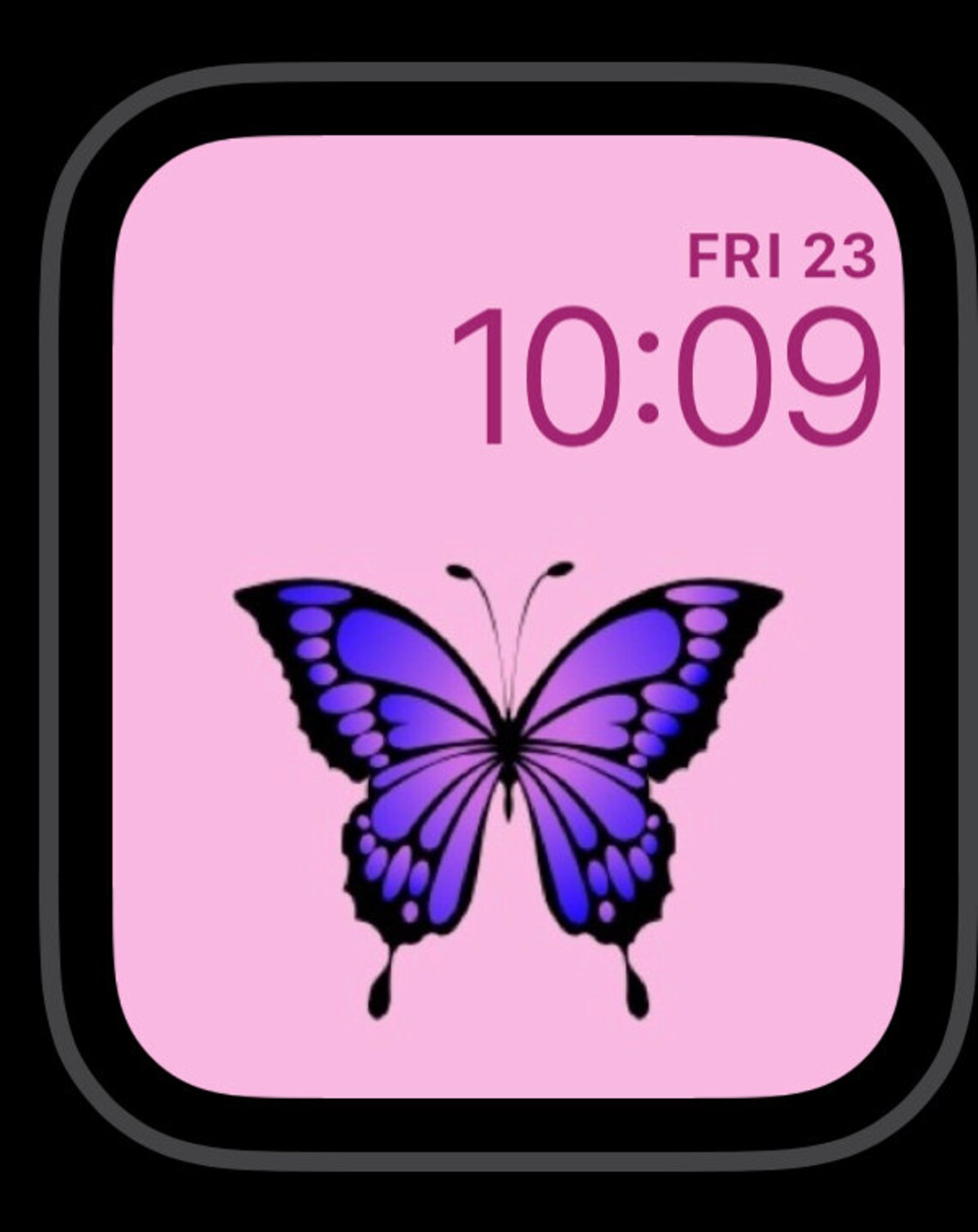 Butterfly Apple Watch Wallpaper Pack of 3 Printable Smart - Etsy