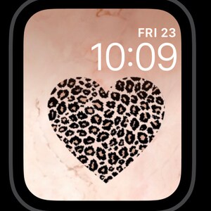 Apple Watch Wallpaper, Leopard Wallpaper, Apple Watch Face, Set of ...
