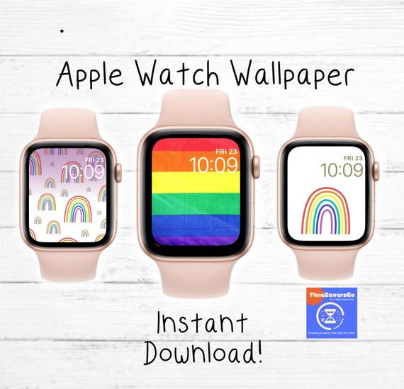 Apple Watch Wallpaper LGBTQ Wallpaper Apple Watch Face Set | Etsy