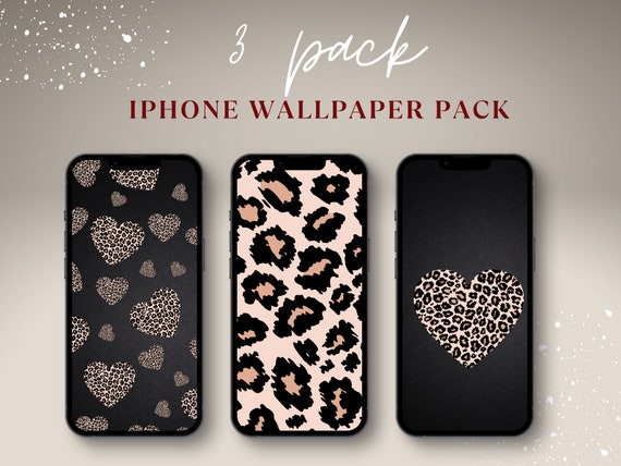 Apple Leopard Print Wallpaper