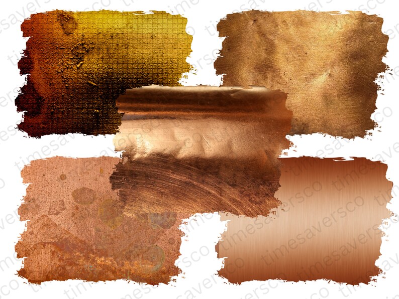 Bronze Metallic PNG Background Bundle Background Sublimation - Etsy