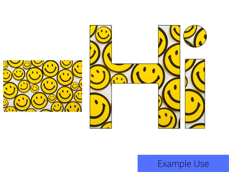 Fill Your Own Letters On Canva Drag And Drop Photo Canva Etsy