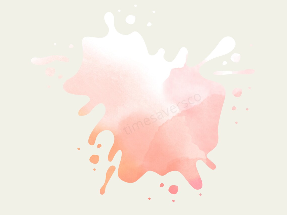 Pastel Paint Splat Sublimation Background PNG Bundle Paint - Etsy
