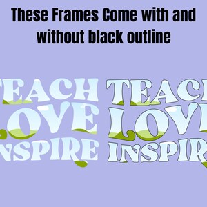 Best Teacher PNG DIY Canva Frame, Drag and Drop Teacher Sublimate ...