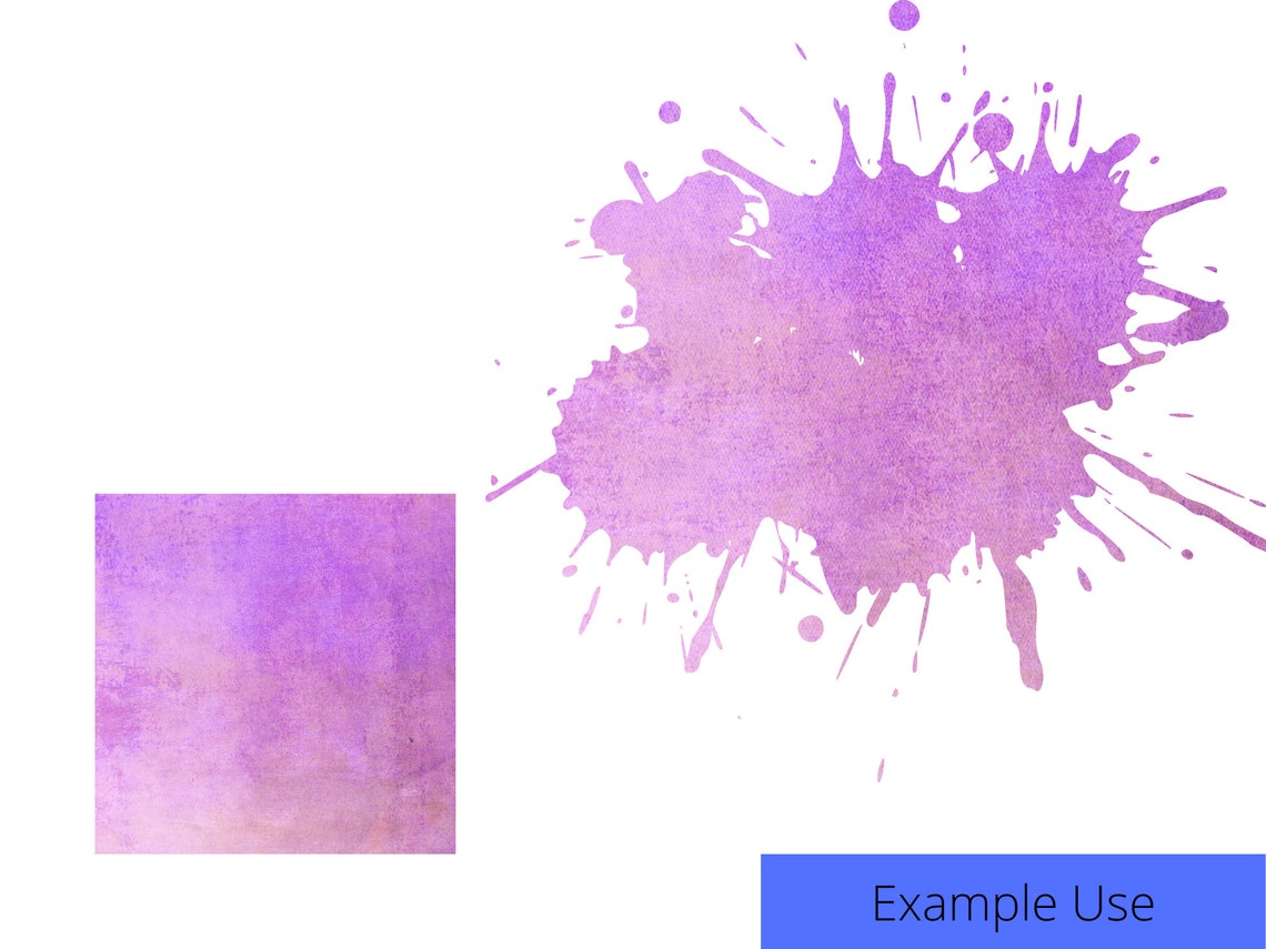 Paint Splash Canva Frame Drag and Drop Photo Canva Template - Etsy