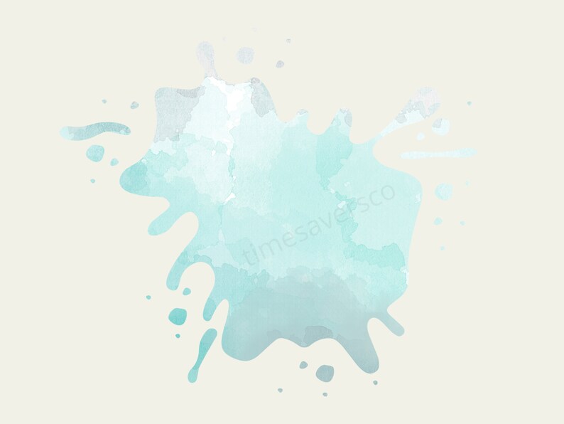 Pastel Paint Splat Sublimation Background PNG Bundle Paint - Etsy
