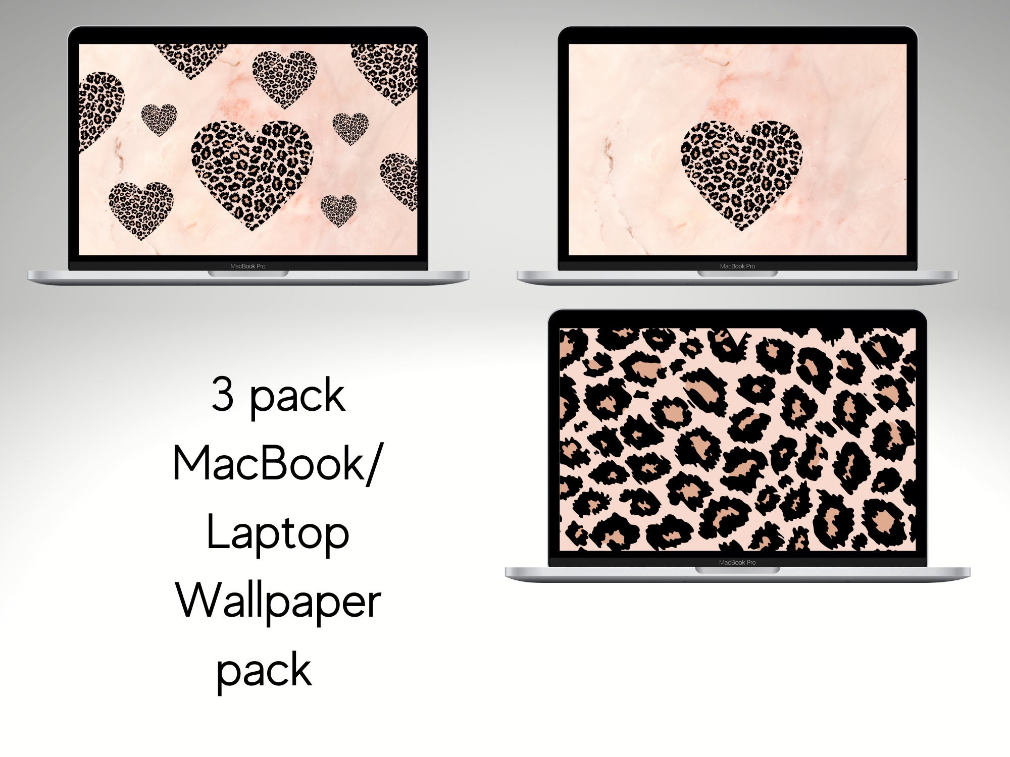 Apple Leopard Print Wallpaper