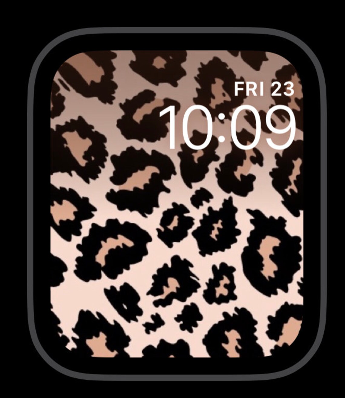 Apple Watch Wallpaper Leopard Wallpaper Apple Watch Face - Etsy