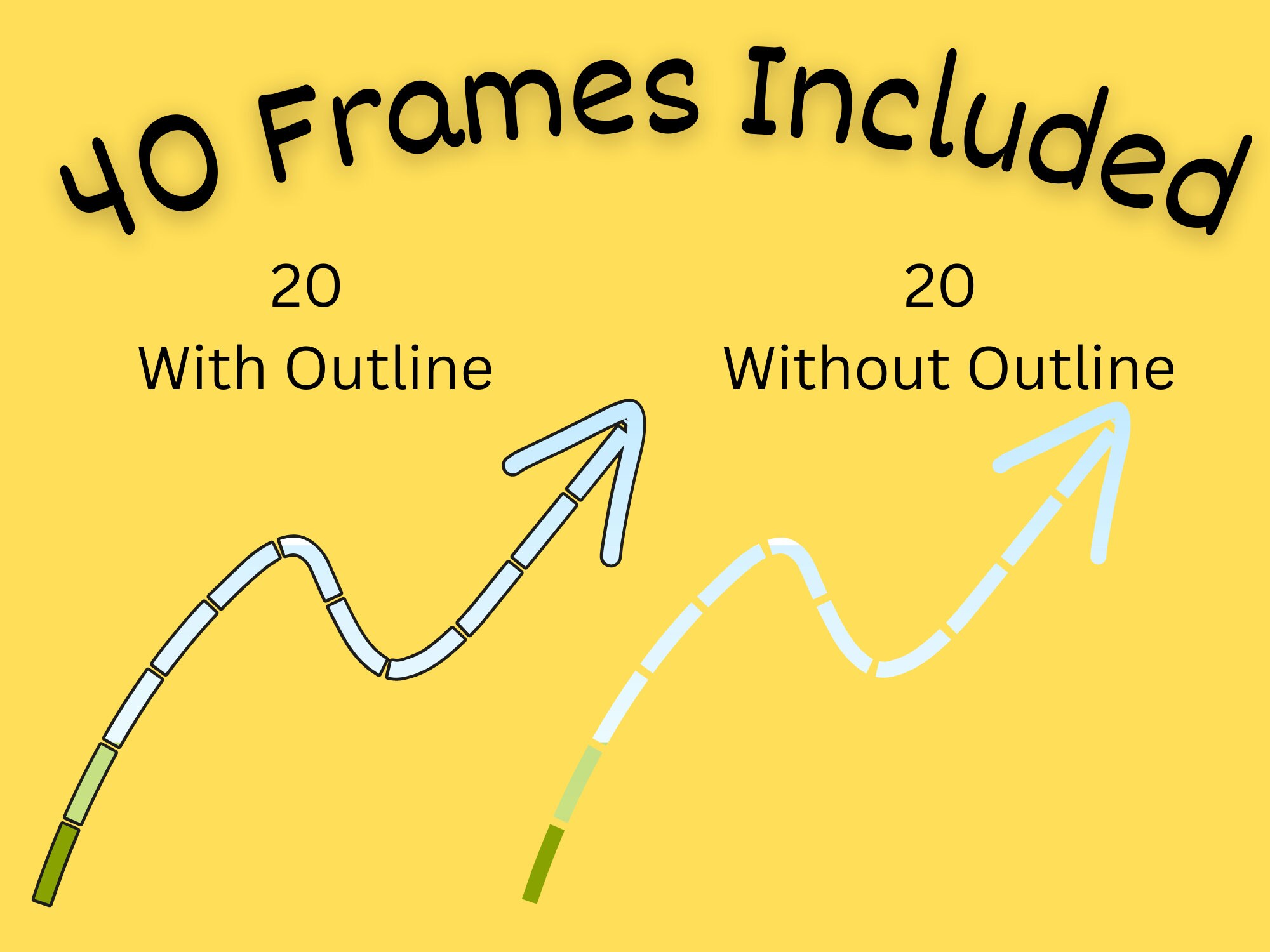 Arrow Clipart Drag and Drop Template, Canva Frame Template Arrows ...