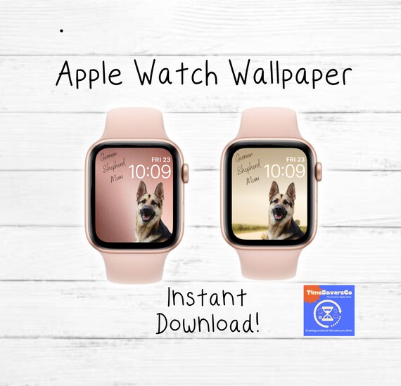 Dog Watch Wallpaper for Apple Watch Dog Mum Watch Face Apple | Etsy