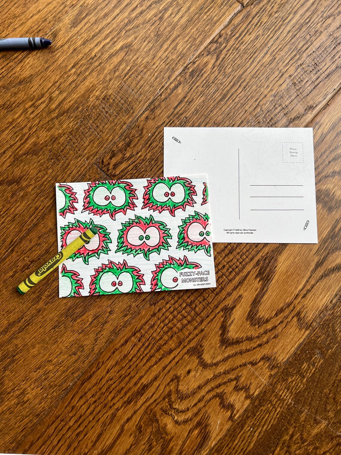 10 Printable Postcards for Kids to Color! Cards From Kids, Creative ...