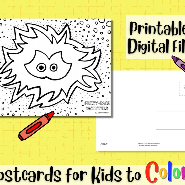 Printable Postcard - Etsy