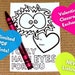 Printable Monster Valentines Day Cards for Kids to Color Classroom ...