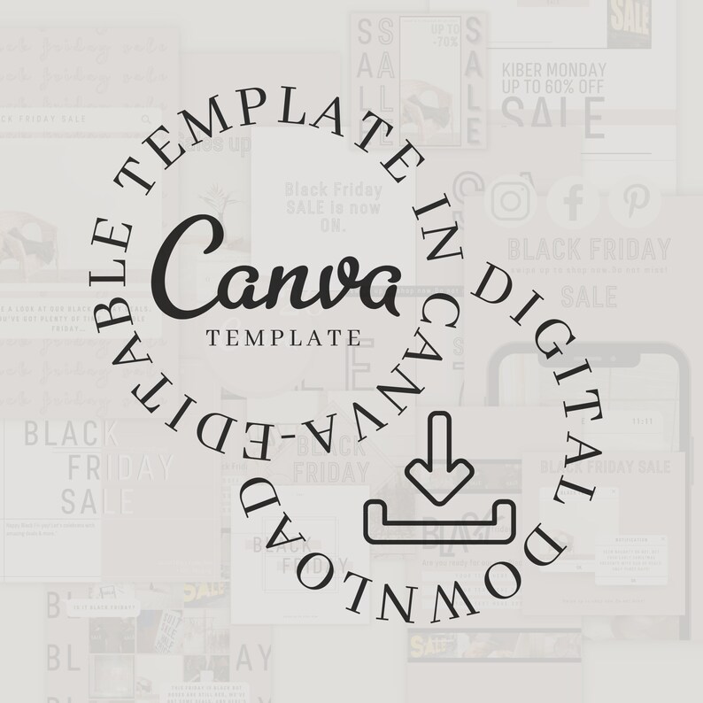 20 Purple Canva Business Template Editable Instagram Sales - Etsy